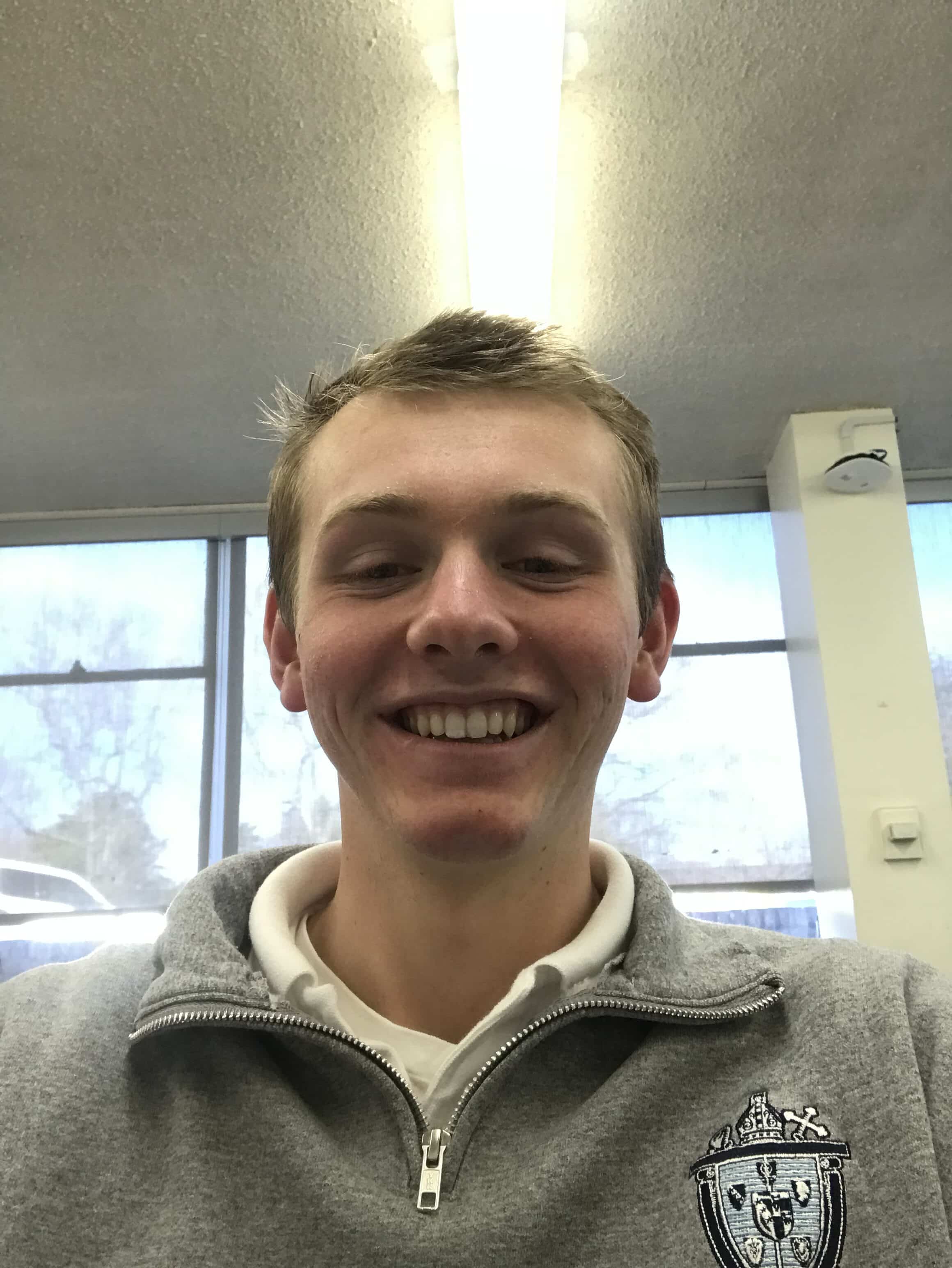 High School Boy Selfie